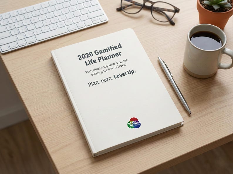 2026 Gamified Life Planner | Printable Planner | A4 A5 Digital Download ...