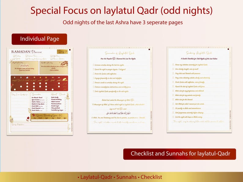 30-day Ramadan Planner 2026 | Daily Islamic Reflection Journal (digital ...
