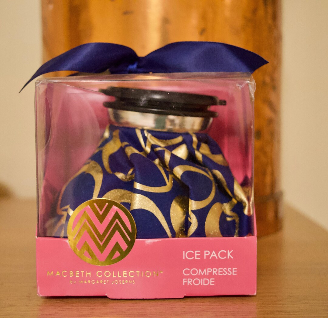 Macbeth Collection Blue and Gold Ice Pack by Margaret Josephs - Etsy