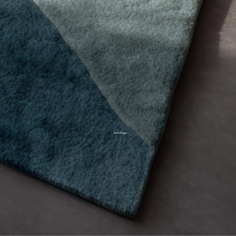 Mid Century Rug | Earth Tone Living Room Carpet - Etsy