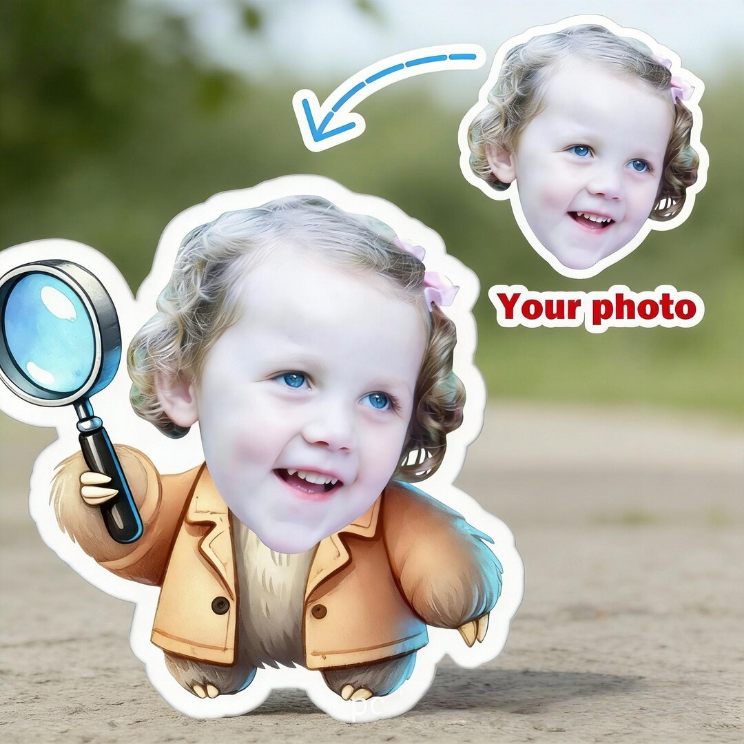 Custom Kids Detective Human-shaped Doll – Cartoon Figurine, Soft Play ...