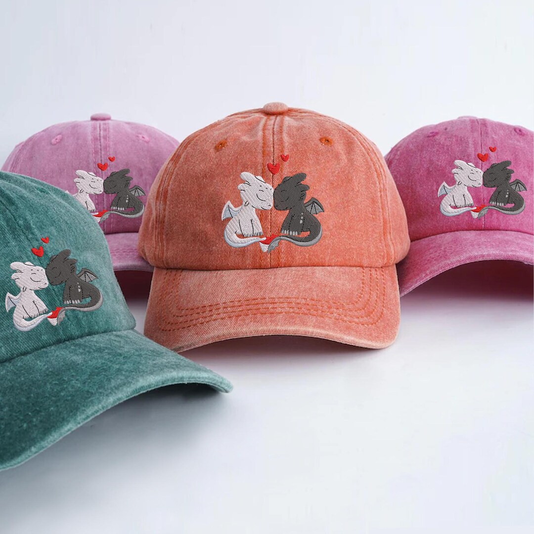 Embroidered Toothless Light Fury Baseball Cap, Vintage How to Train ...