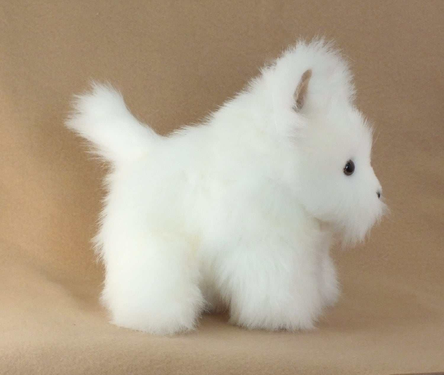 White Puppy Dog Hand Puppet - Etsy
