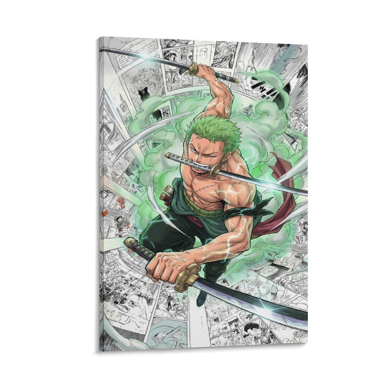 Roronoa Zoro Manga Panel - Etsy
