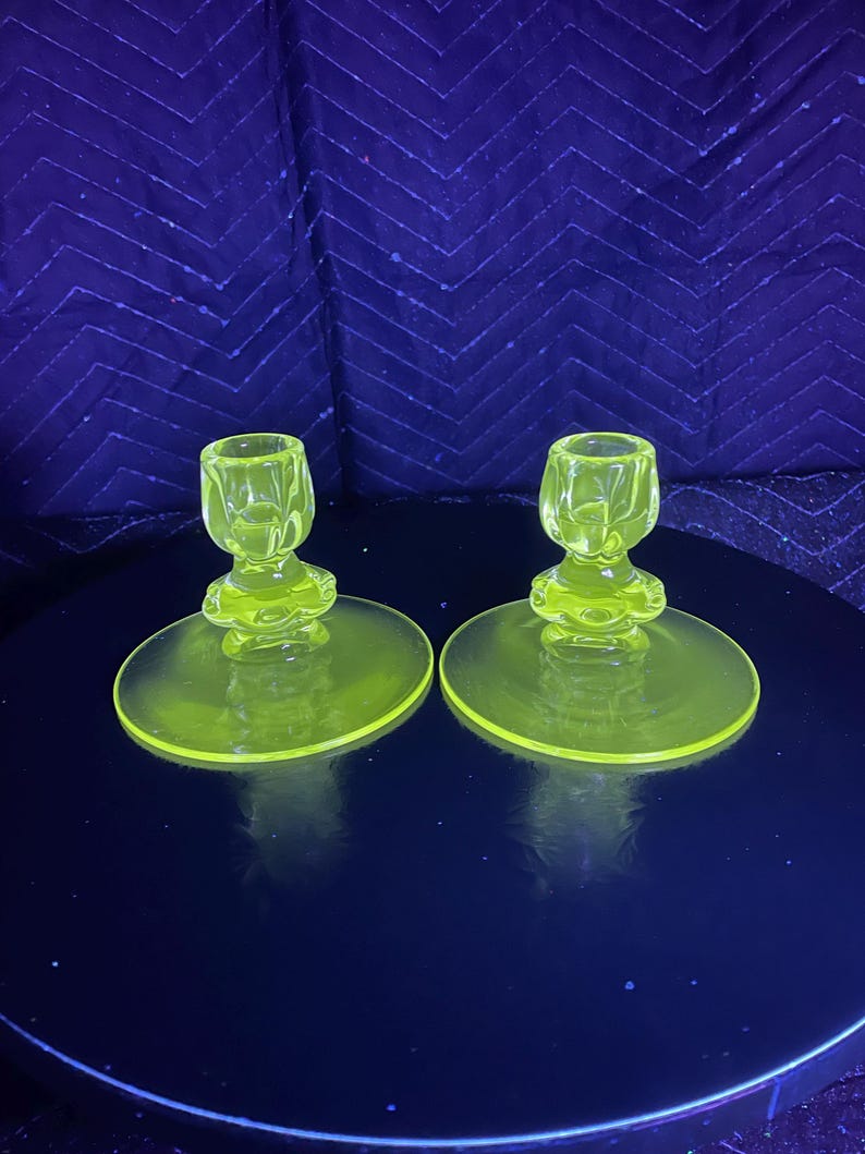 Vintage Duncan & Miller 'canterbury' Pattern Manganese Glass ...
