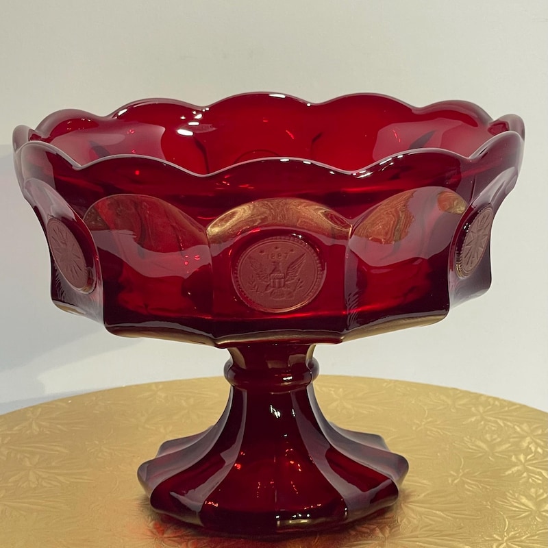 Fostoria Coin Glass - Etsy
