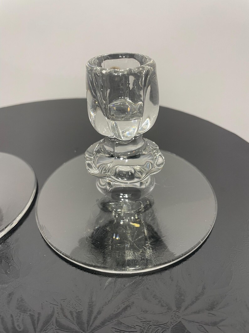 Vintage Duncan & Miller 'canterbury' Pattern Manganese Glass ...