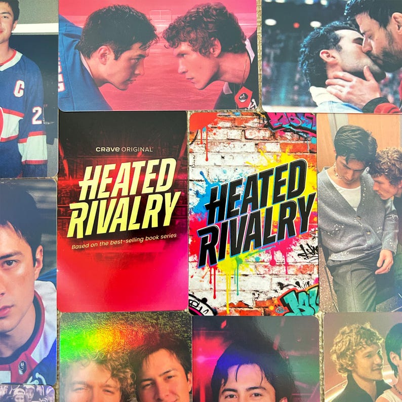 Heated Rivalry Holographic Card,connor Storrie & Hudson Williams,shane ...