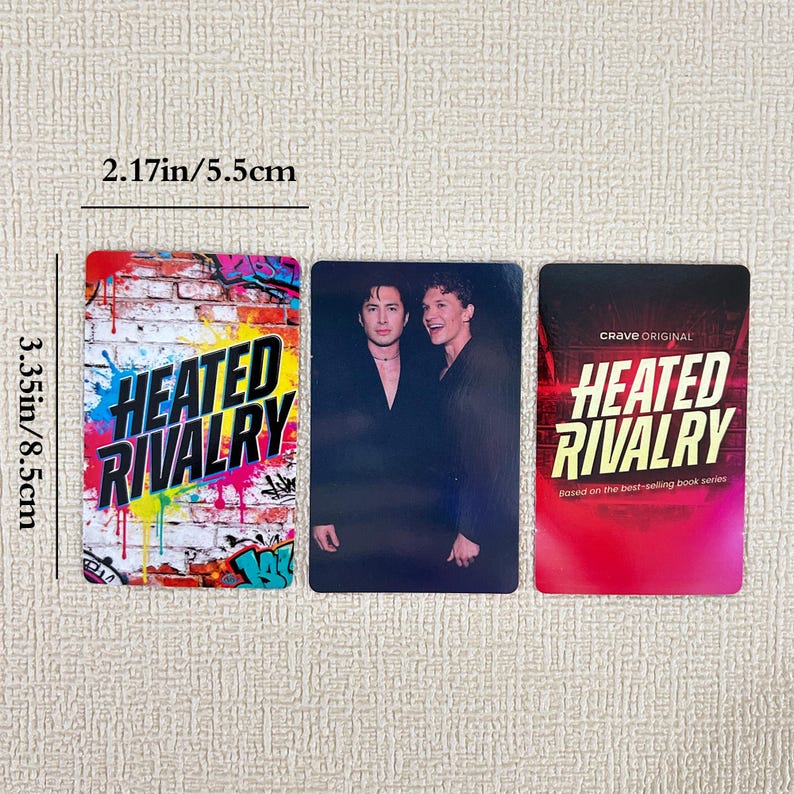 Heated Rivalry Holographic Card,connor Storrie & Hudson Williams,shane ...