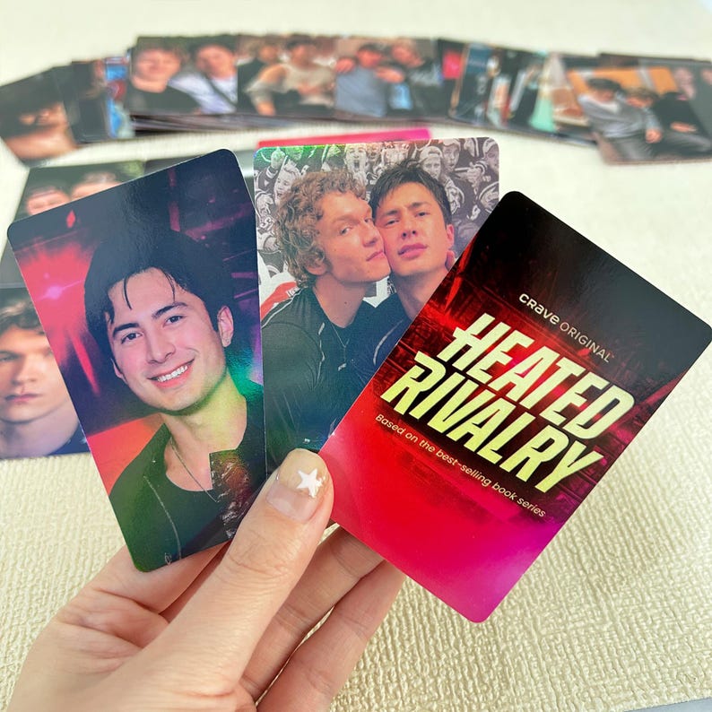 Heated Rivalry Holographic Card,connor Storrie & Hudson Williams,shane ...