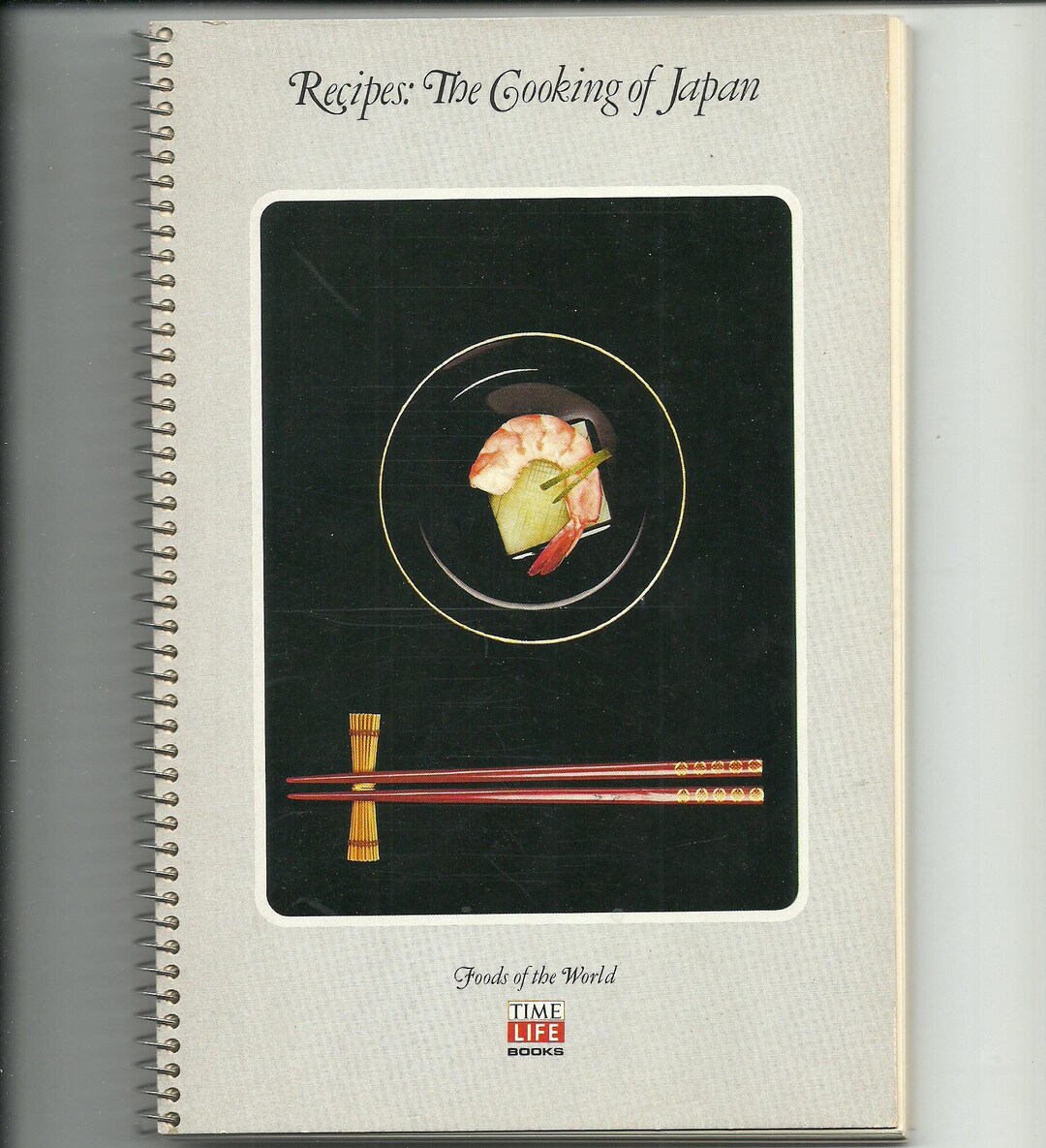 Vintage 1974 Cooking of Japan - Foods of the World Recipes - Etsy