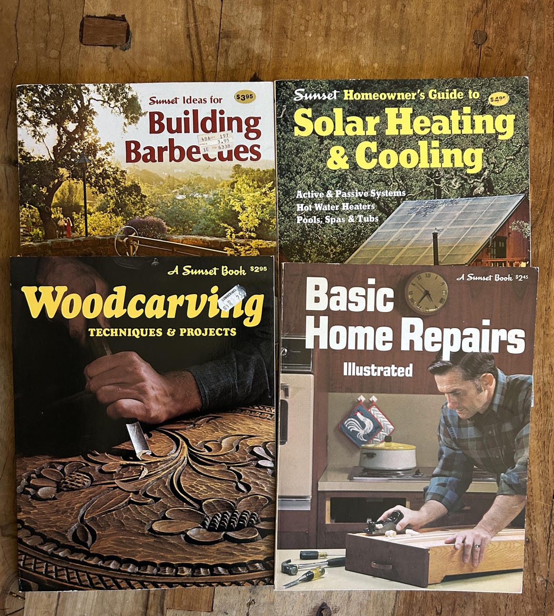 Vintage 1970s Sunset DIY Books – Home Improvement Manuals (set of 4) - Etsy