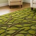 Nature Inspired Leaf Pattern Green Rug | 3D Tree Design Carpet | Soft ...