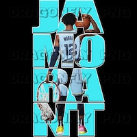 Ja-morant PNG/JPG Digital - Etsy