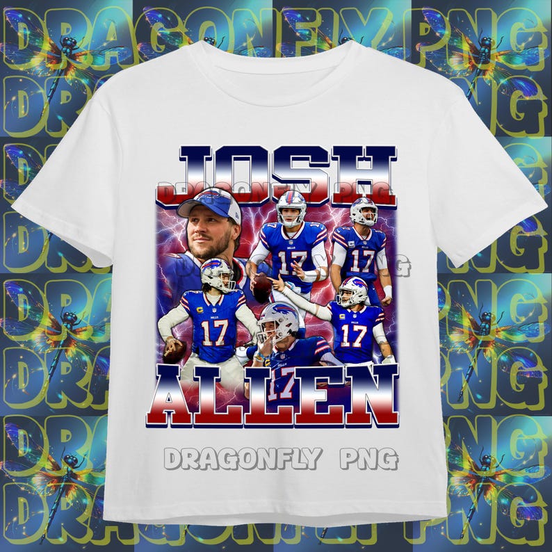 Josh Allen Png , Helmet Png ,printable Digital T-shirt Design, Ready to ...