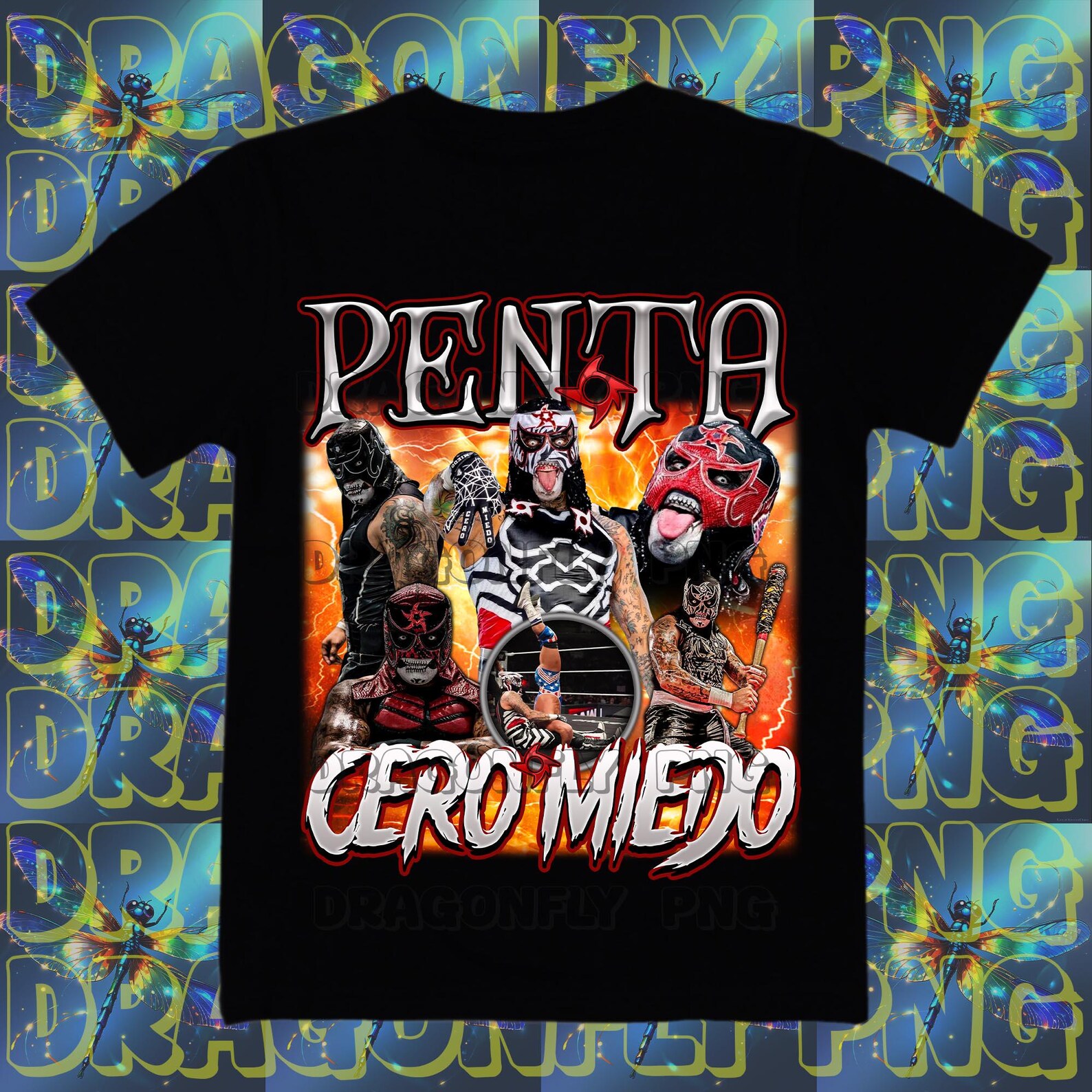 Penta Png , Cero Miedo, Printable Digital T-shirt Design, Ready to ...
