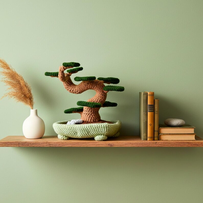 Crochet Pattern Bonsai Tree : Easy Amigurumi Toy (PDF Pattern - Digital ...