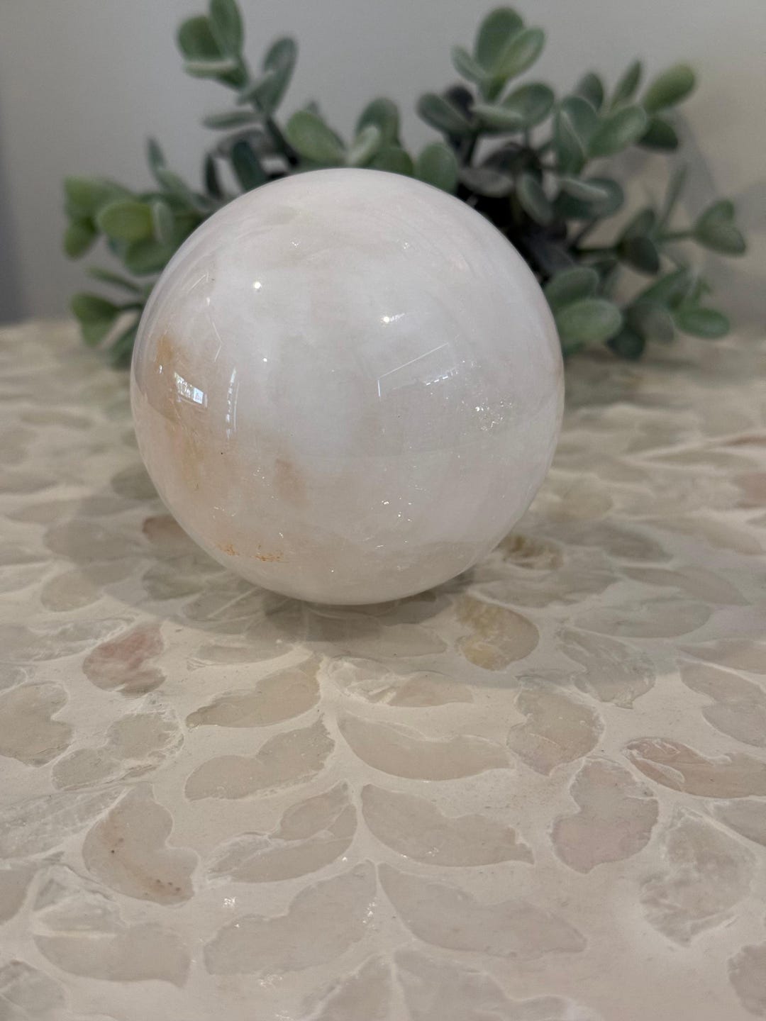 Milky Quartz Crystal Sphere - Etsy Australia