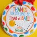 Bouncy Ball Favor Tags Bouncy Ball Thank You Tags Bouncy - Etsy