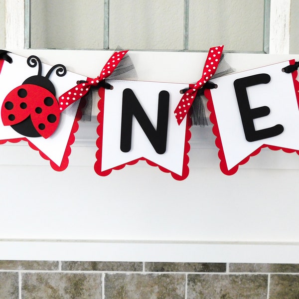Ladybug Banner - Etsy