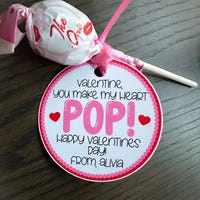 PRINTABLE Valentine, You BLOW Me Away! Bubble Gum Tag | Instant ...
