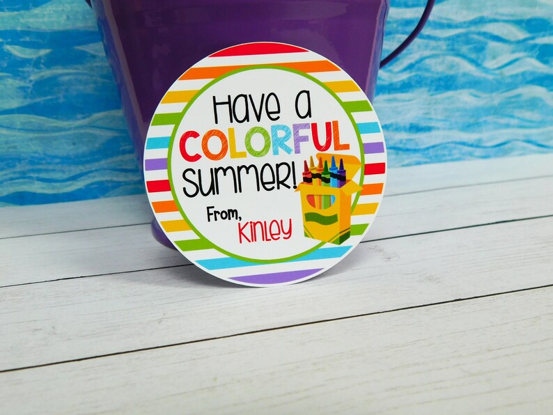 Summer Treat Tags for Kids End of Year Tags Last Day of - Etsy
