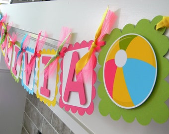 Beach Ball Banner - Etsy