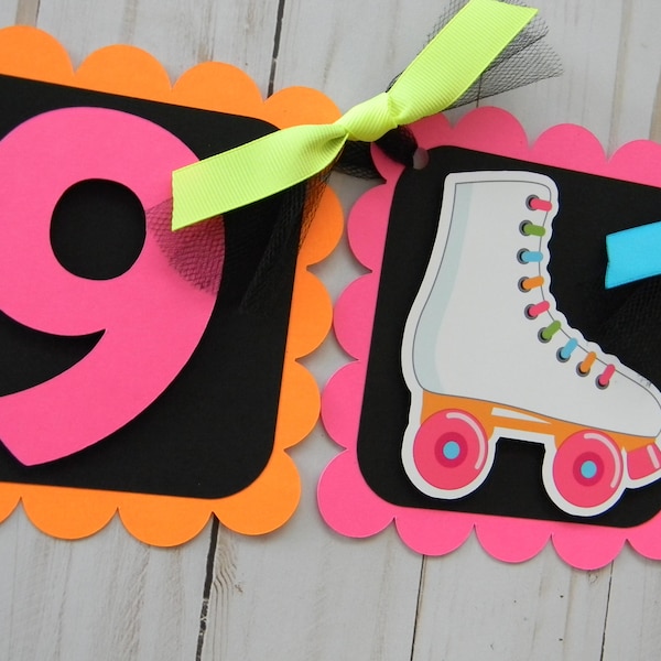 Roller Skate Banner - Etsy