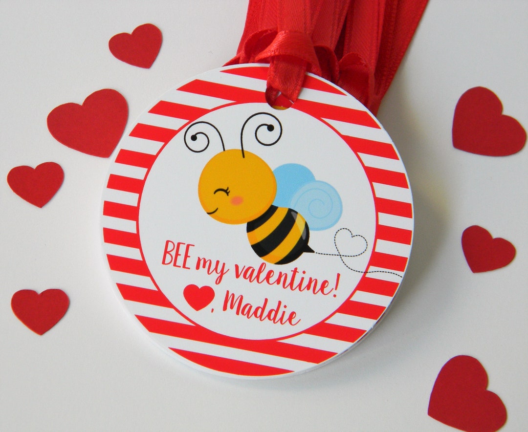 Bee My Valentines Day Treat Tags, Classroom Valentines, Valentines for ...