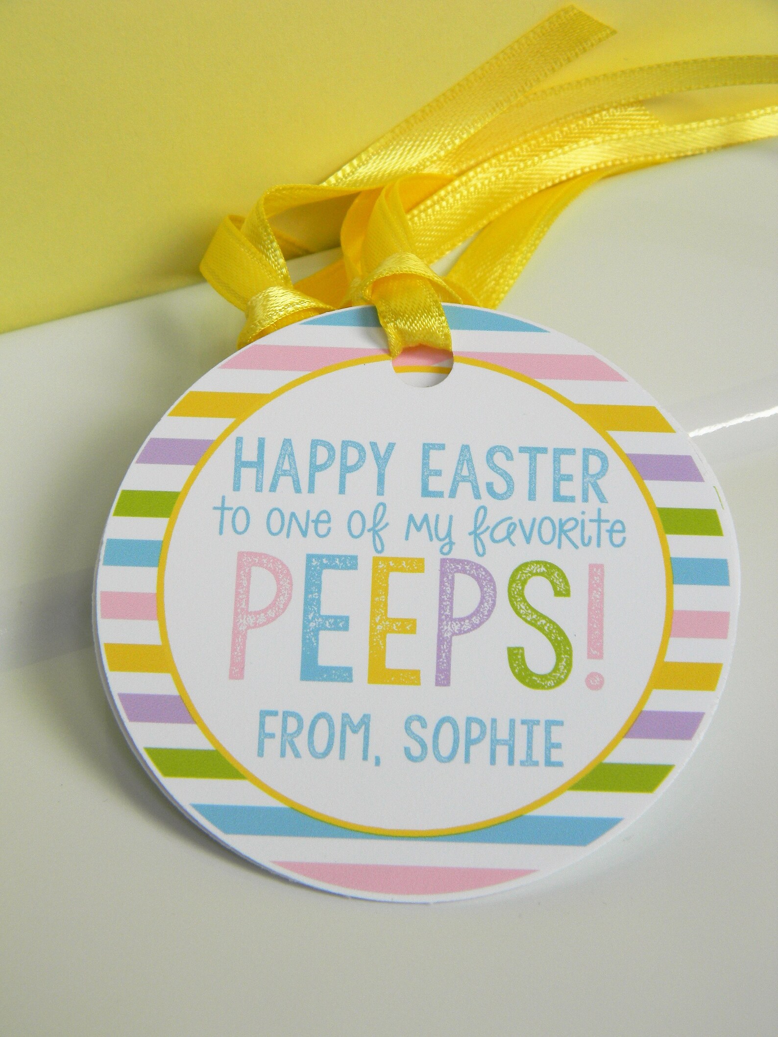 Easter Treat Tags Easter Favor Tags Happy Easter Tags - Etsy
