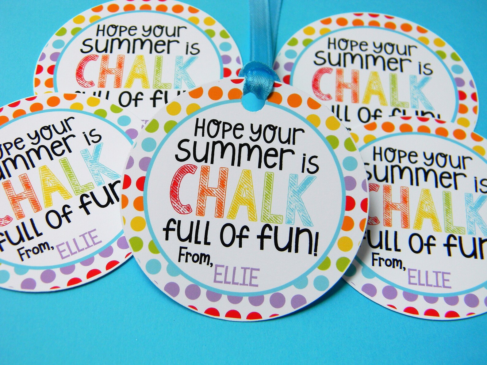 Summer Treat Tags for Kids End of Year Tags Last Day of | Etsy