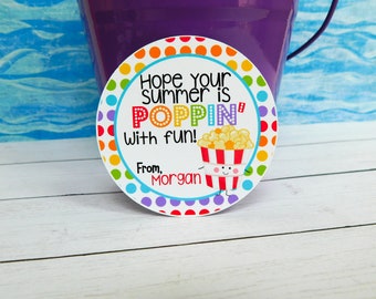 Summer Treat Tags for Kids, End of Year Tags, Last Day of School Tags ...