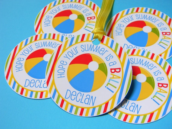 Summer Treat Tags for Kids End of Year Tags Last Day of | Etsy