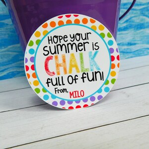 Summer Treat Tags for Kids, End of Year Tags, Last Day of School Tags ...