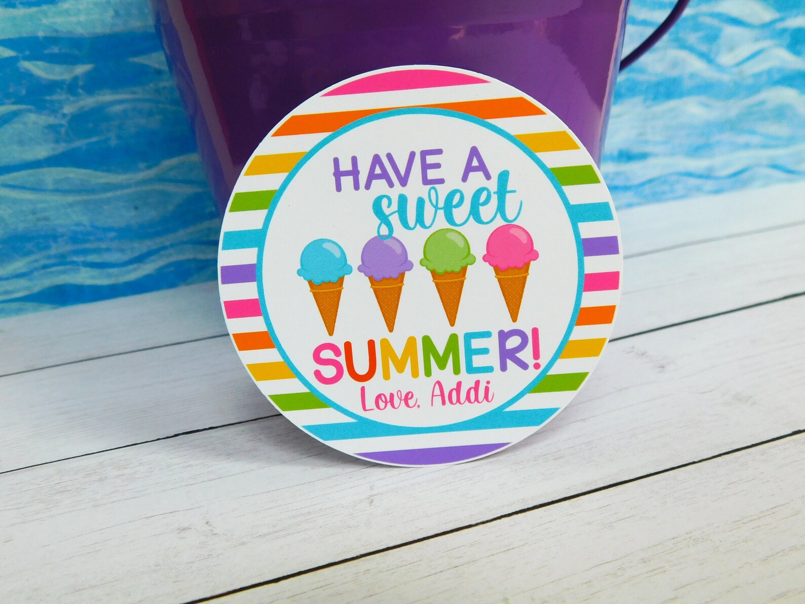 Summer Treat Tags for Kids End of Year Tags Last Day of - Etsy