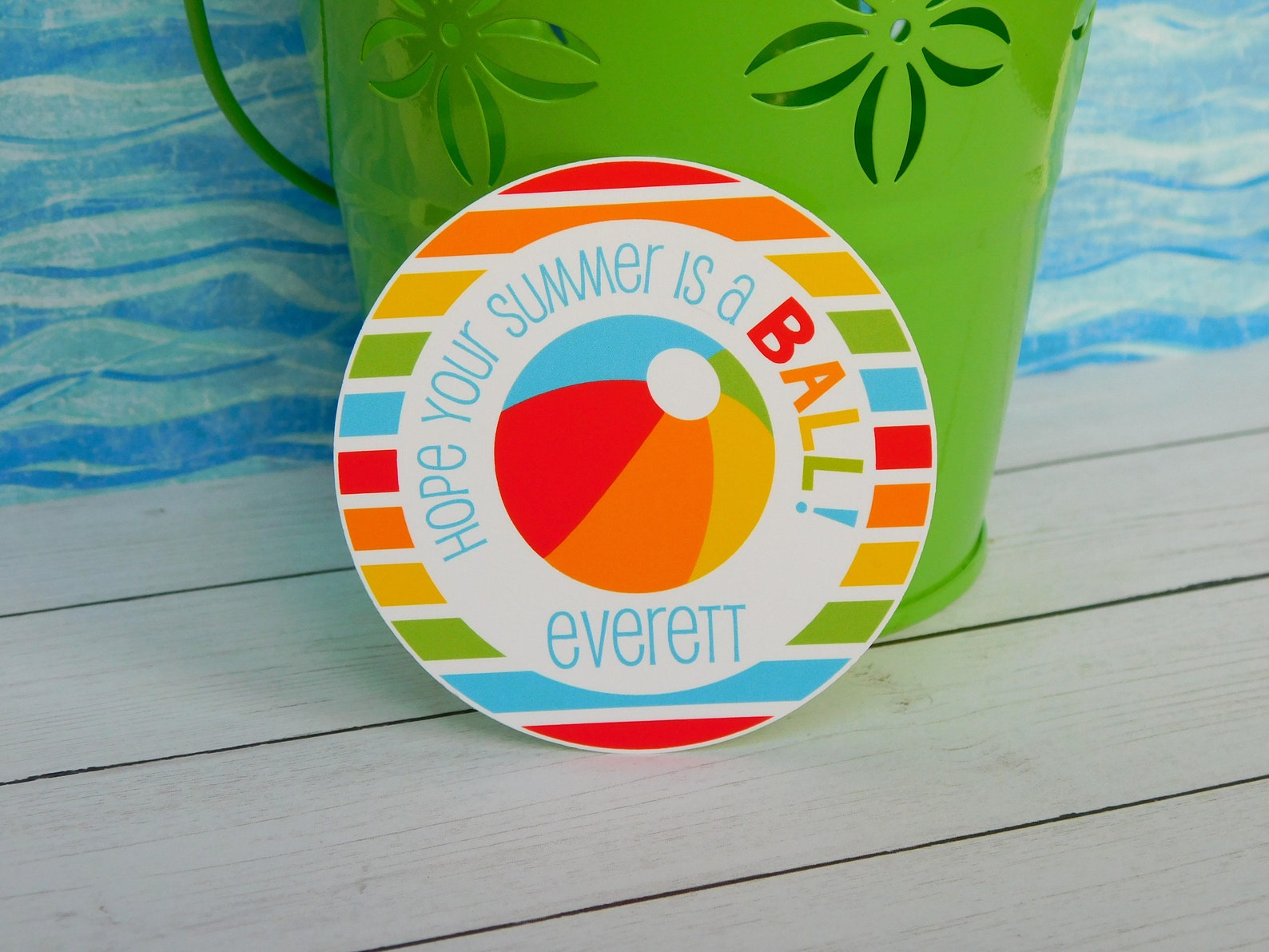 Summer Treat Tags for Kids, End of Year Tags, Last Day of School Tags ...