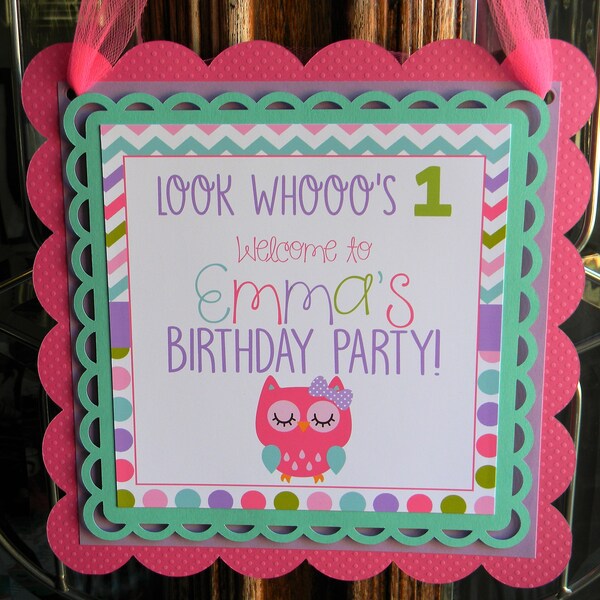 Owl Door Hanger - Etsy