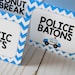 Police Food Labels, Policeman Food Tents, Police Party Decor - Etsy Canada