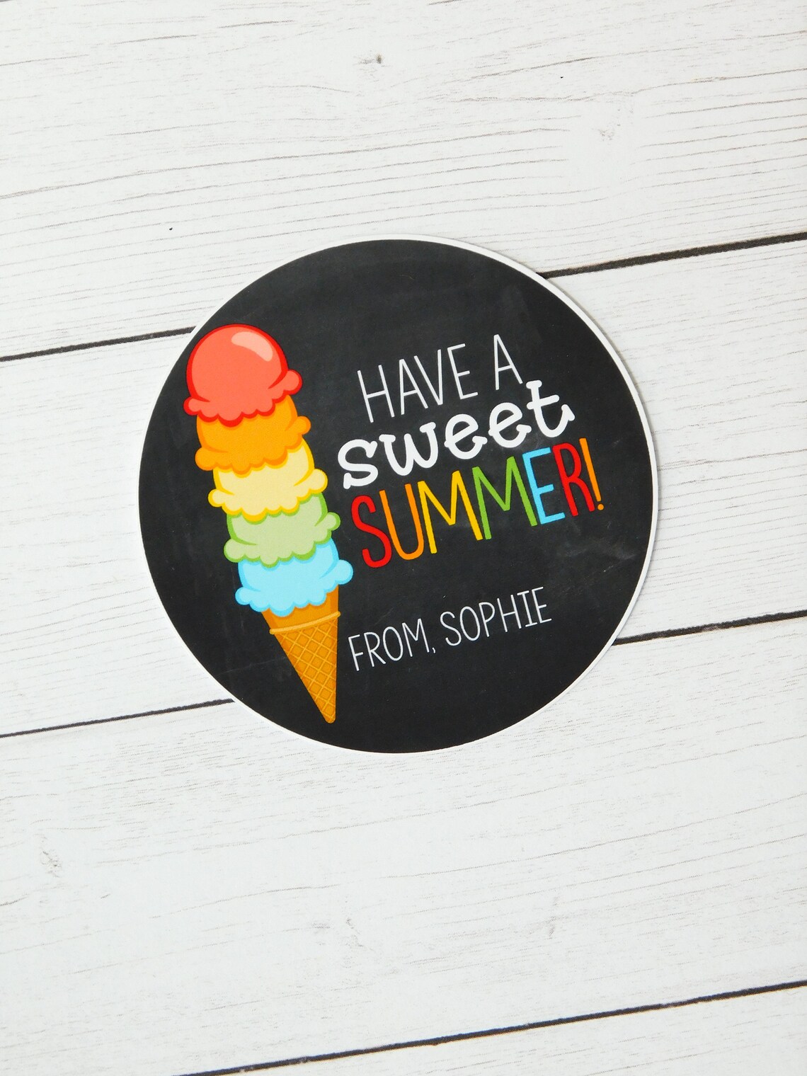 Summer Treat Tags for Kids End of Year Tags Last Day of | Etsy