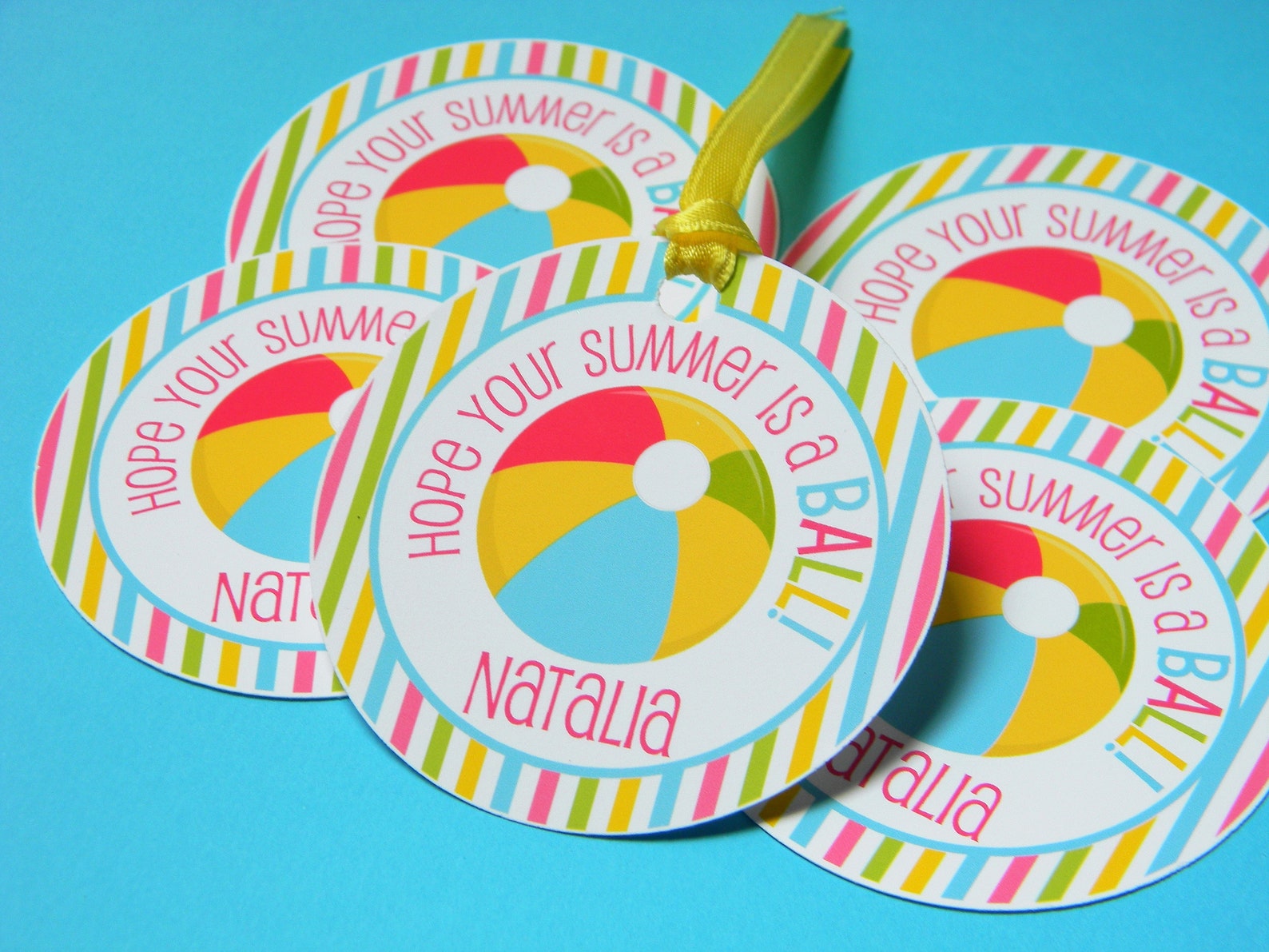 Summer Treat Tags for Kids End of Year Tags Last Day of | Etsy