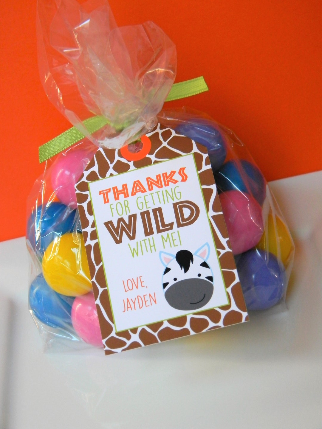 Safari Favor Tags, Safari Thank You Tags, Safari 1st Birthday - Etsy