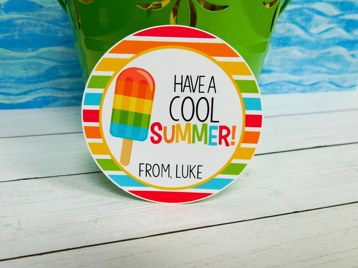 Summer Treat Tags for Kids End of Year Tags Last Day of - Etsy