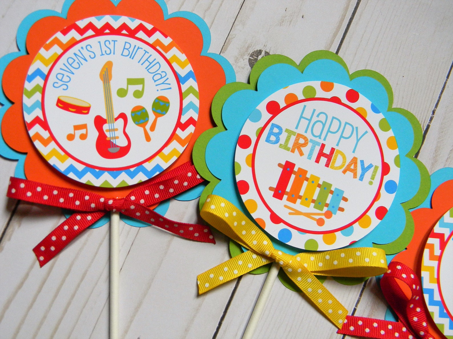 Music Centerpieces, Music Centerpiece Sticks, Music Party Decor, Custom ...