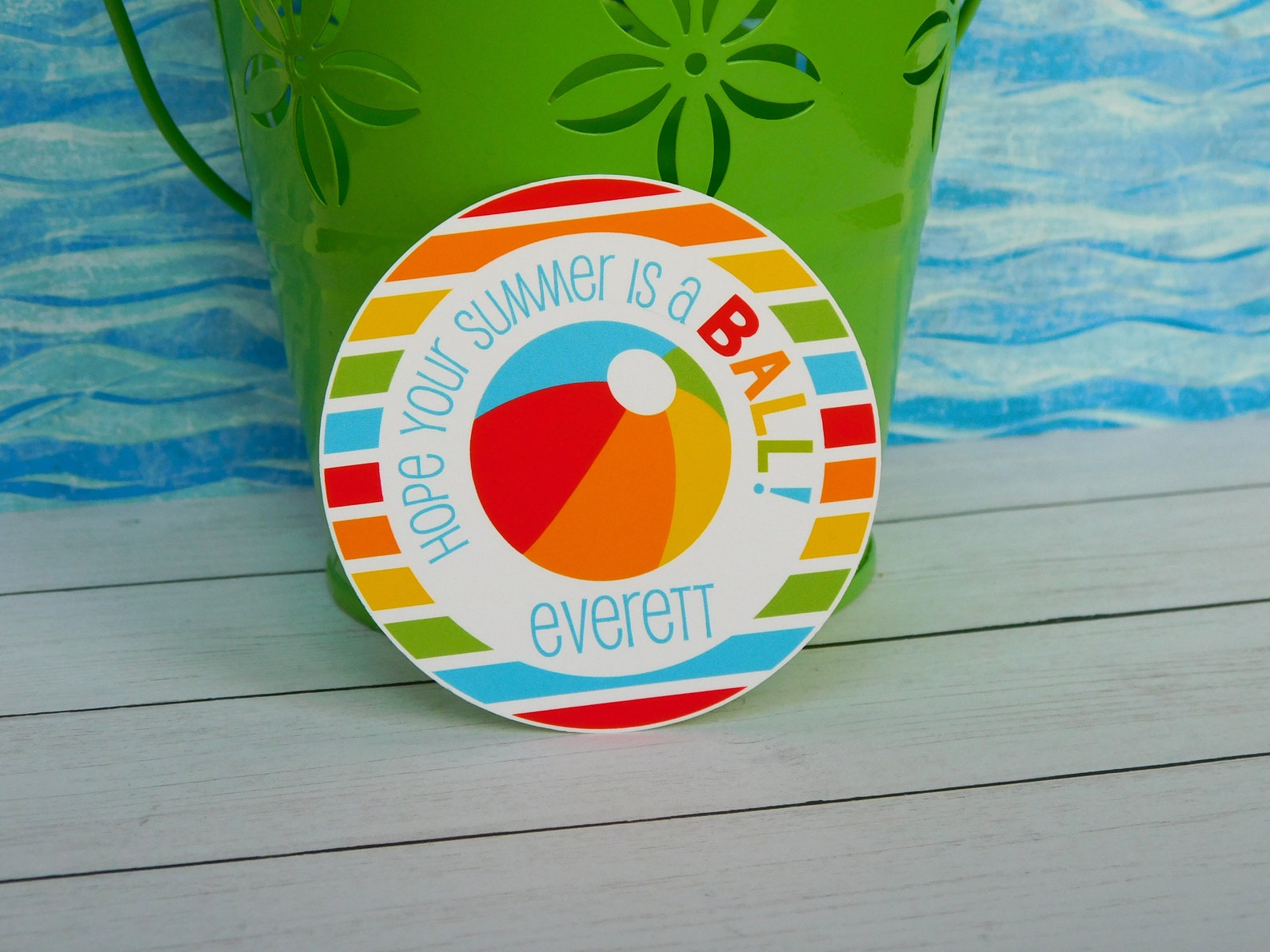 Summer Treat Tags for Kids, End of Year Tags, Last Day of School Tags ...