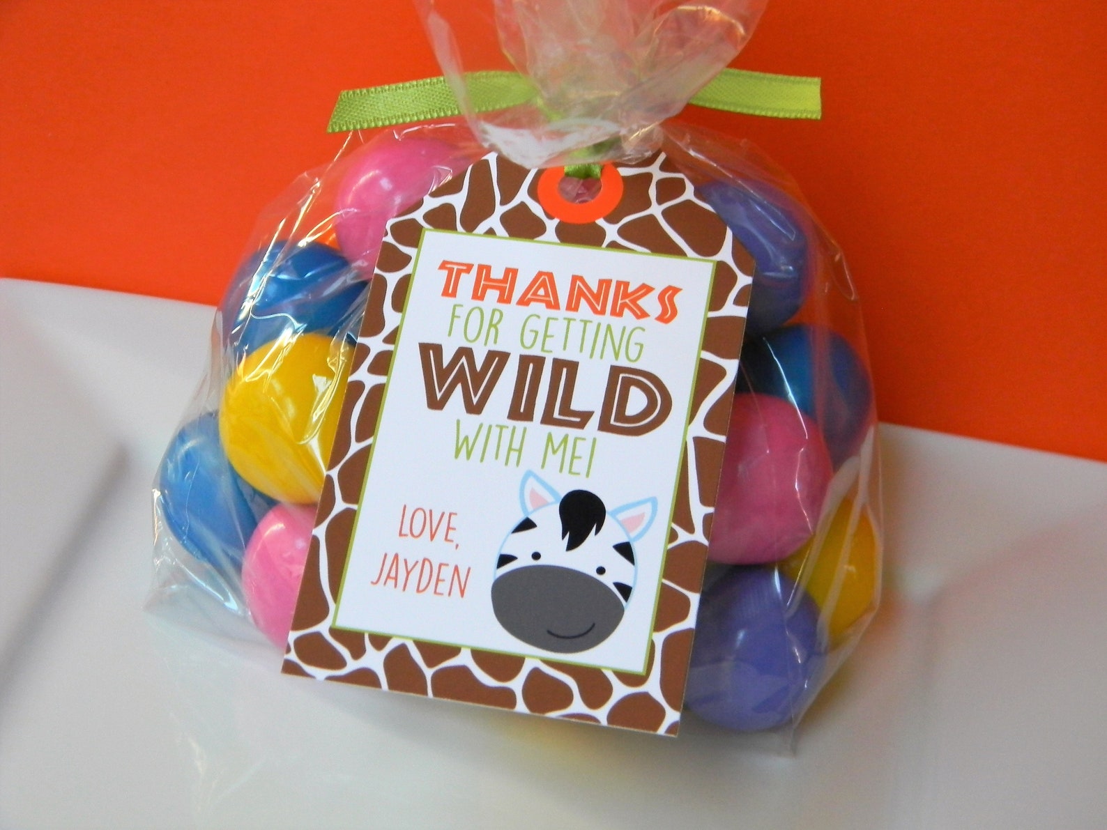Safari Favor Tags Safari Thank You Tags Safari 1st Birthday - Etsy