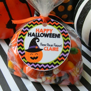 Halloween Treat Tags Trick or Treat Tags Halloween Party - Etsy