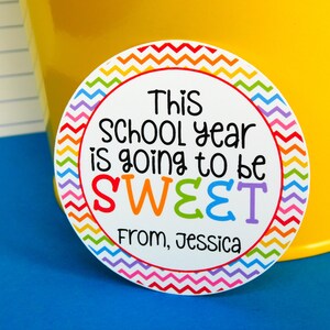 Back to School Treat Tags for Kids Classmate Tags First Day - Etsy