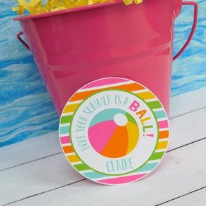 Summer Treat Tags for Kids, End of Year Tags, Last Day of School Tags ...
