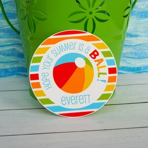 Summer Treat Tags for Kids, End of Year Tags, Last Day of School Tags ...
