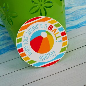 Summer Treat Tags for Kids, End of Year Tags, Last Day of School Tags ...